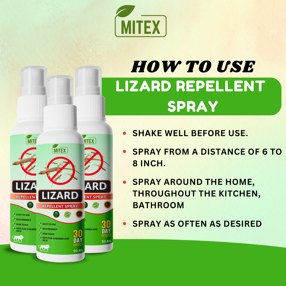 Lizard Repellent Spray - Protect your home from Pest, mite & insects ...
